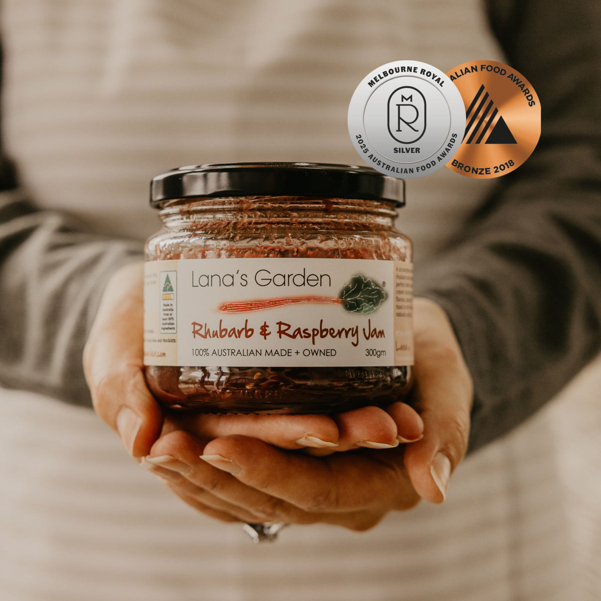 Rhubarb & Raspberry Jam – Lana's Garden