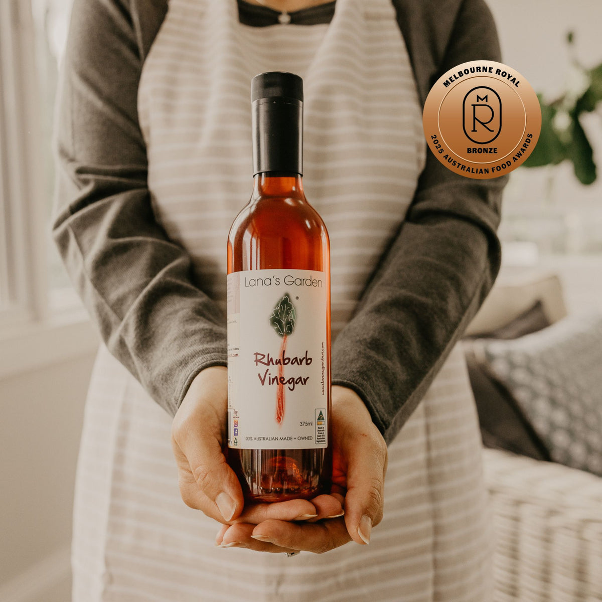 Rhubarb Vinegar – Gourmet Vinegar for Salads & Dressings | Lana’s Gard ...